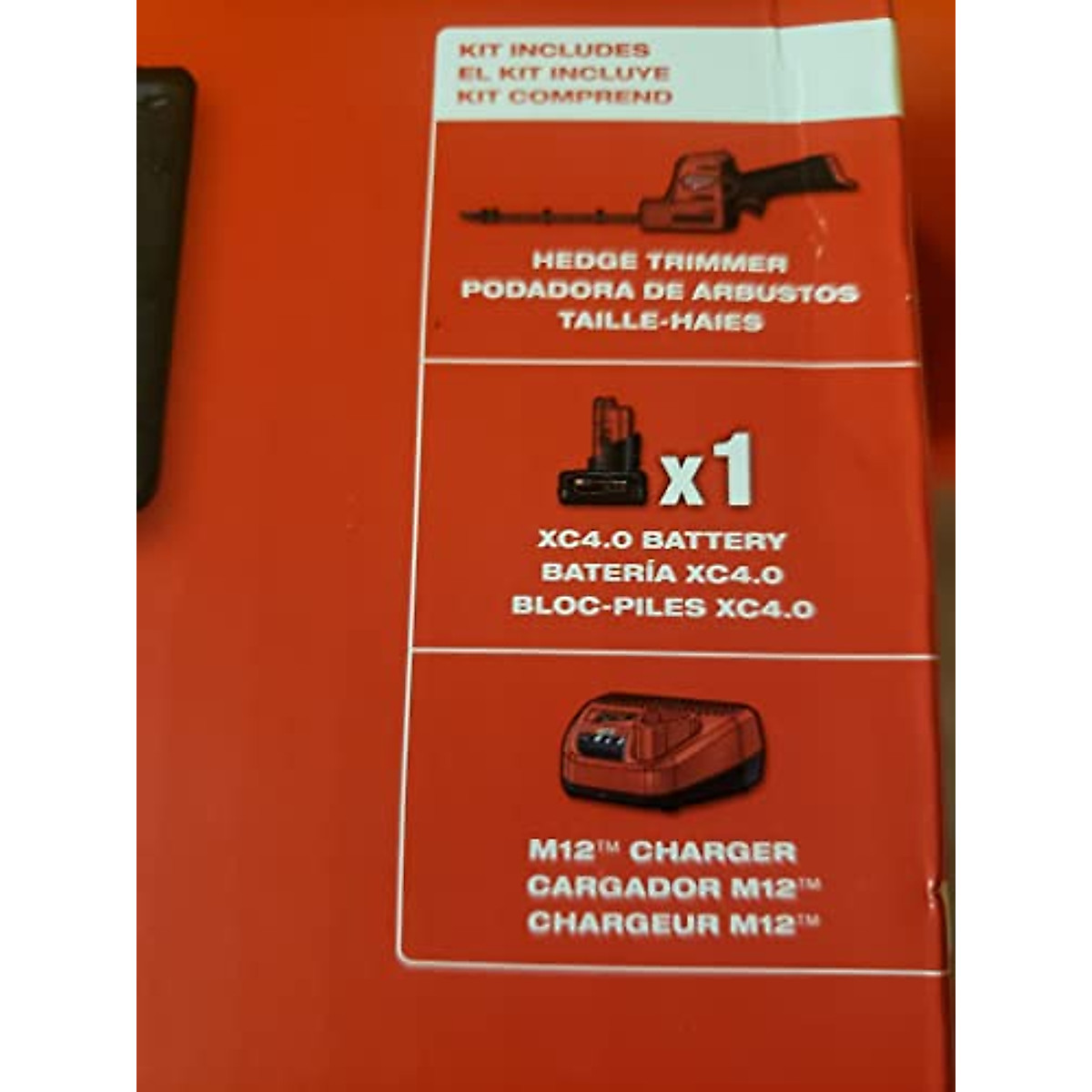 Milwaukee 8 Hedge Trimmer kit CHROME 2533-21 12v hedge trimmer