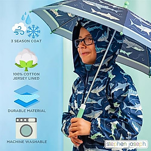 Stephen Joseph boys Stephen Joseph Raincoat, Transportation, 6-6X US