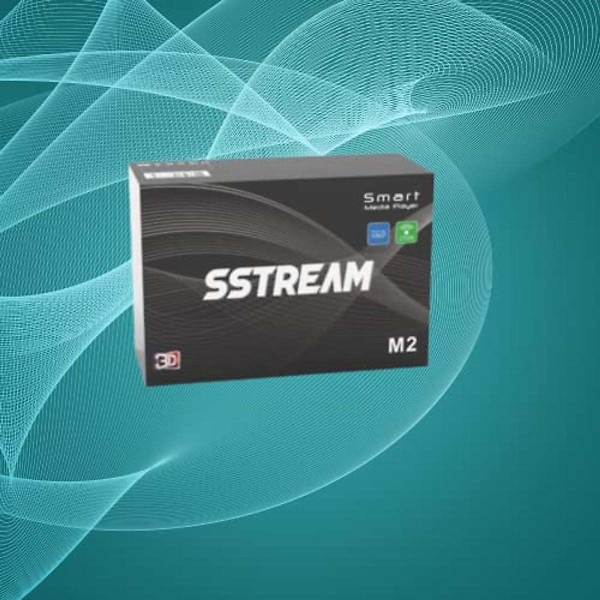 Super Stream M2 Android Box 6 K Smart Media Player Voice Control Remote with 4Gb RAM & 32 GB Media Player