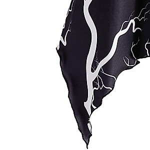 Women's Hoodies Sweatshirt Thenlian Women Casual Off Shoulder Long Sleeve Skull Ghost Pumpkin Print Plus Size Tops(XXL, Black)