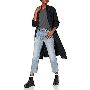 Amazon Essentials Women's Classic-Fit Short-Sleeve Crewneck T-Shirt, Pack of 2, Charcoal Heather/Light Grey Heather, Large