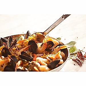 All-Clad Cook & Serve Stainless Steel Solid Spoon, 10 inch, Silver