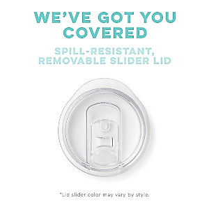 Swig Life Party Animal AM+PM Gift Set, Includes (1) 18oz Travel Mug + (1) 14oz Stemless Wine Tumbler, Triple Insulated, Stainless Steel, and Dishwasher Safe