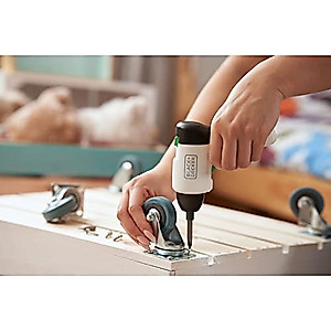 BLACK+DECKER 4V MAX reviva Electric Screwdriver, Cordless, USB Chargeable (REVSD4C)