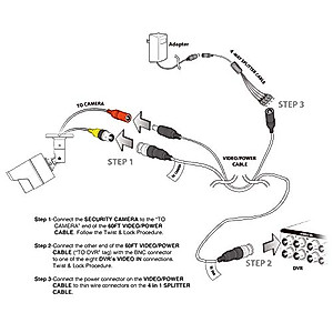Tonton 4 Pack 1080P Wired CCTV HD Security Analog Bullet Camera Outdoor,Supports HD TVI Model,Aluminum Metal Housing,90° Viewing Angle,Suitable for Hybrid 5 in 1 DVR Recorder