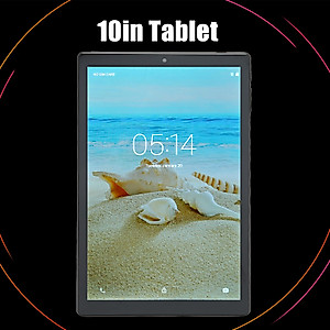 ASHATA Android Tablet 10 InAndroid Tablch, 8 Core, 4GB RAM 64GB ROM, 2.4G 5G Dual Band WiFi Calling Tablet Computer, 5MP 8MP Dual Camera, 5000mAh Battery, GPS BT (US Plug)