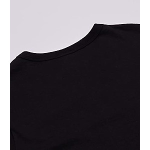 Champion Boys Classic T-Shirt, Heritage Black, Medium US