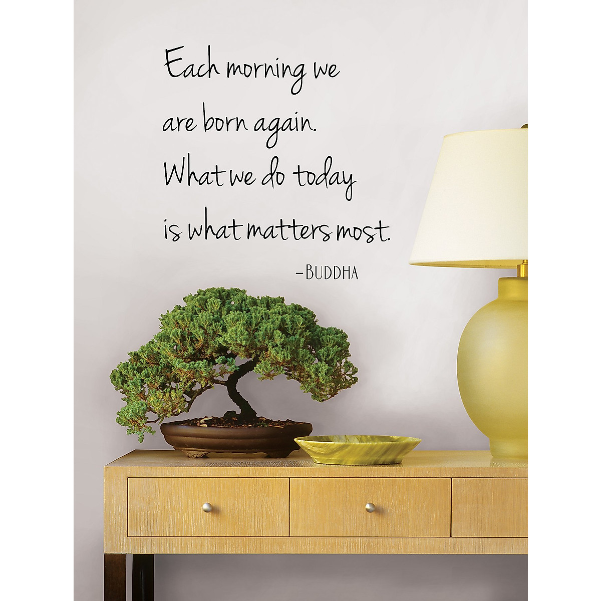 Wall Pops DWPQ2103 What Matters Wall Quote,Black