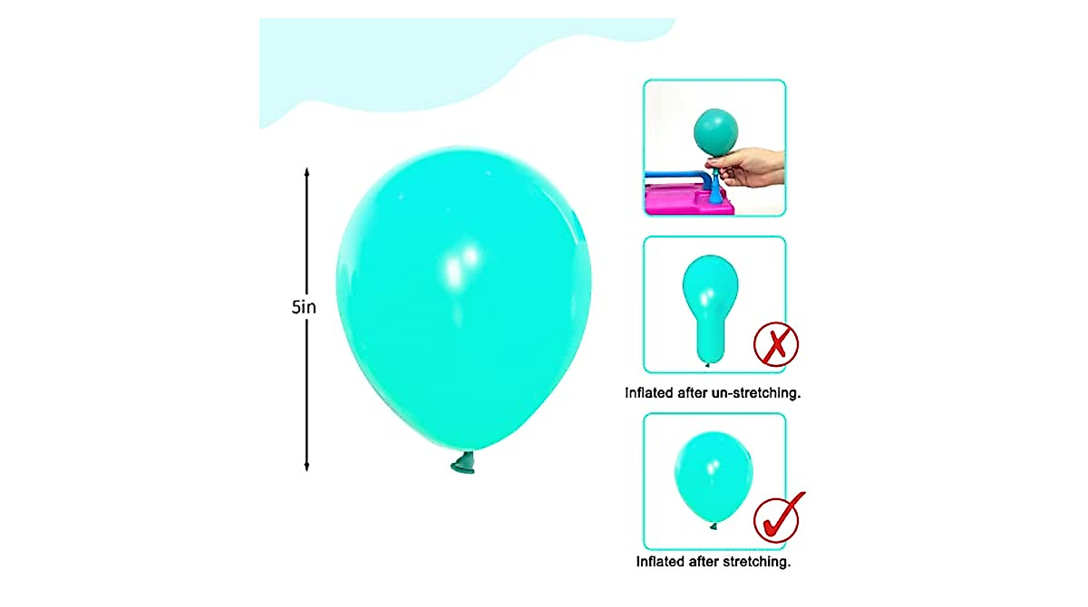 200pcs Rainbow Balloons - Perfect Party Decorations