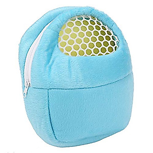 Hamster Carrier Bag, Guinea Pig Carrier Portable Breathable Outgoing Bag Small Animal Carrier Bag Guinea Pig Carrier Pet Carrier Bag Hamster Rat Cat Rabbit Pet Sling Carrier Backpack