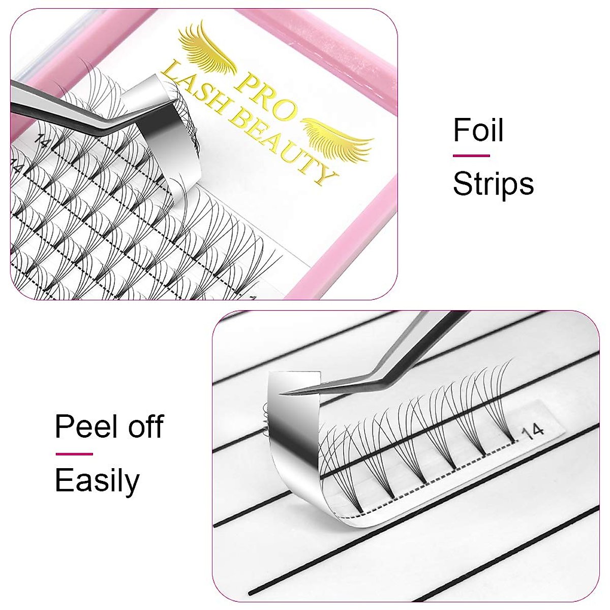 Premade Fans Eyelash Extensions 5D 3D 7D 8D 10D Short Stem Premade Volume Eyelash Extensions 3D 5D 7D Volume Lash Extensions .07 .10 Pre made Lash Fans C D Curl 9-15 MIX(5D-D-0.10,9-15mm)