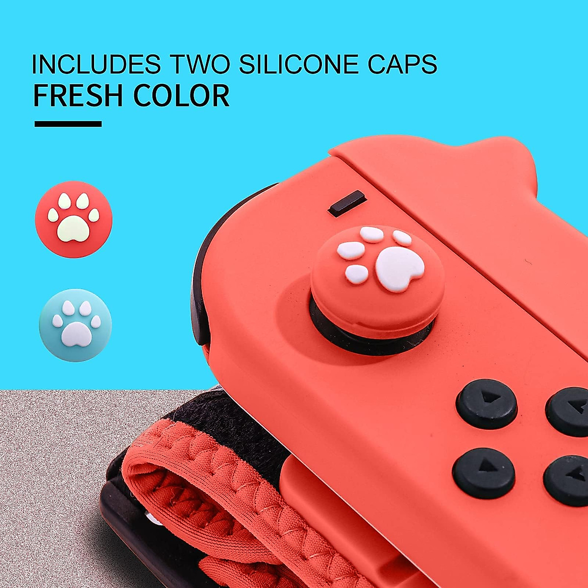 NANANINO Dance Switch Wristband, Wrist Bands for Dance Switch 2023 2022 2021 2020 2019, Adjustable Elastic Straps for Joy-Cons Controller (2 Packs for Kid)