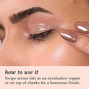 Julep Eye Gloss 101 Multi-Use Eye + Cheek Glaze - Non-Sticky Wet Look Effect - Luminous Finish