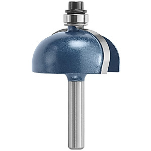 BOSCH 85207MC 1/2 In. x 5/8 In. Carbide-Tipped Cove Router Bit