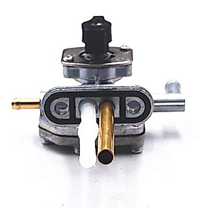 Carbpro 44300-05G01 Fuel Petcock with Lever for Suzuki Ozark 250 LTF250 2002-2006, Quadrunner 250 Fuel Gas Tank Valve