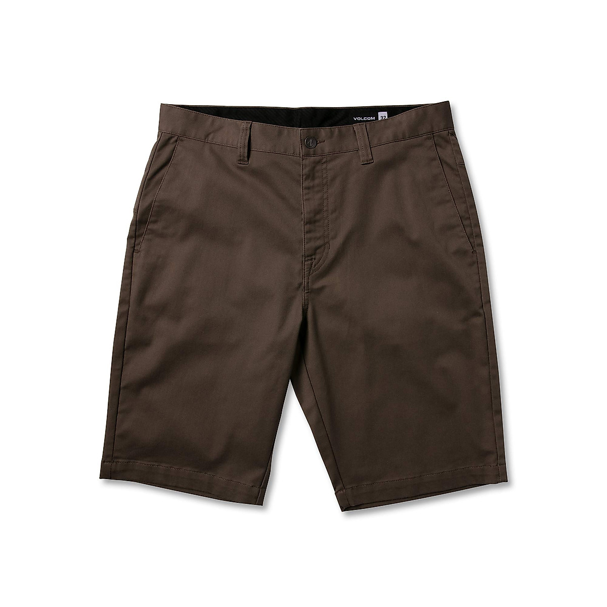 Volcom mens Vmonty Stretch Chino Shorts, Mushroom, 29 US