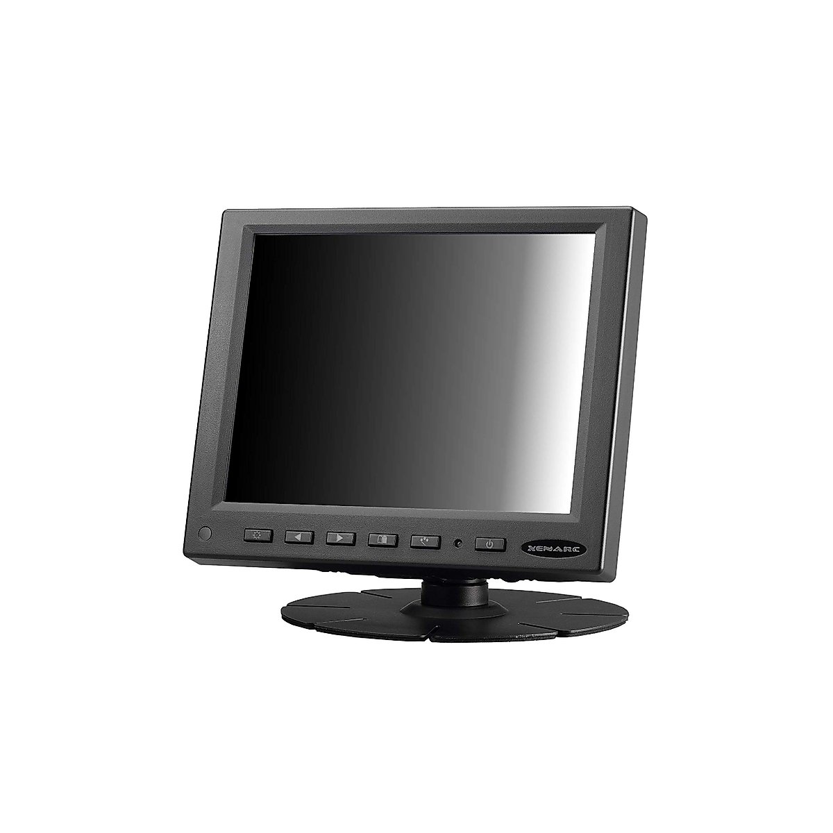 Xenarc 8" LCD Monitor with VGA and DVI Video Inputs 400 NIT 800x600 Native Resolution, 4x3 Aspect Ratio Contrast Ratio to 500:1-805YV