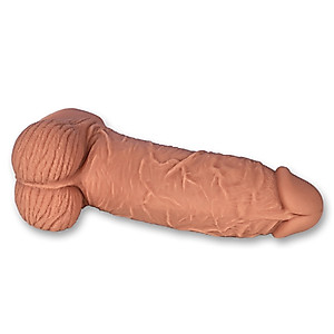 13 inch Realistic Huge Thick Dildo, 3.27″ Diameter Silicone Extra Large Dildos with Realistic Veins & Full Shaped Balls for Anal Play, Huge Dildos Fake Penis Adult Sex Toy for Couple Men Women Gay