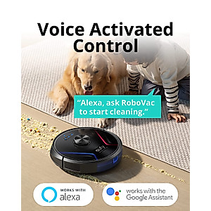 eufy by Anker, RoboVac X8, Robot Vacuum with iPath Laser Navigation, Twin-Turbine Technology generates 2000Pa x2 Suction, AI. Map 2.0 Technology, Wi-Fi, Perfect for Pet Owner