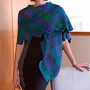 RED HEART Wrap Rainbow, Fiesta Yarn