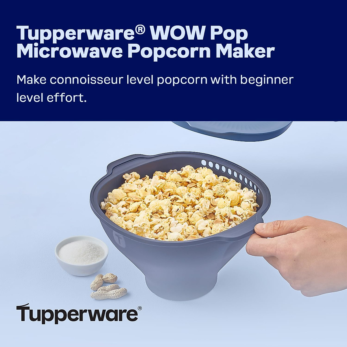 Tupperware Wow Pop Microwave Popcorn Maker