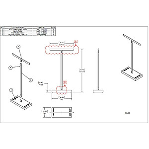 Longboard and Skateboard Custom Storage Rack Gloss Black