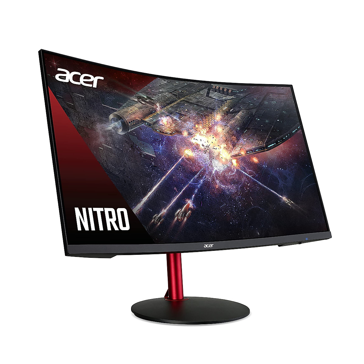 Acer Nitro XZ322Q Pbmiiphx 31.5" 1500R Curved Zero-Frame Full HD (1920 x 1080) Gaming Monitor with AMD FreeSync Technology | 165Hz | 1ms VRB | DisplayHDR 400 (Display Port & 2 x HDMI Ports)