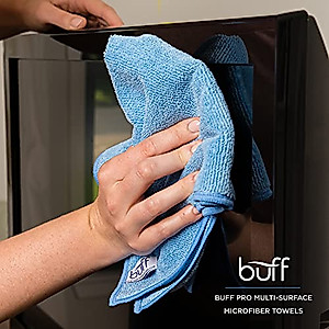 16" x 16" MW Pro Multi Surface Microfiber Towels (Blue, Green, Red, Yellow)