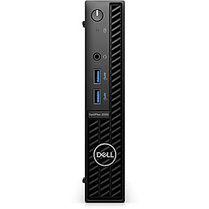 Dell Optiplex 3000 Micro Tower Desktop (2022) | Core i5-12500T - 512GB SSD Hard Drive - 16GB RAM | 6 cores @ 4.4 GHz Win 11 Pro Black (Renewed)
