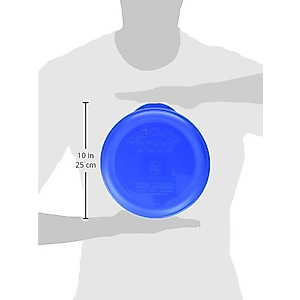 San Jamar-SI6500 Saf-T-Ice Commercial Ice Tote Snap-Tight Lid - Blue, 1 Count (Pack of 1)