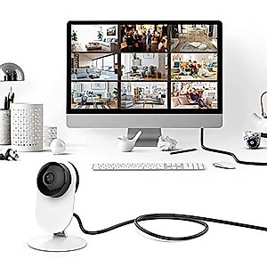 Ruaeoda Long Micro USB Cable Android Charger 20ft with Gold-Plated PS4 Charger Cable - High Speed 2.0 USB A Male to Micro USB Nylon Braided Cable for Android Phone Charger Cable