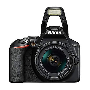 Nikon VBA550K001 D3500 + AF-P DX 18–55 VR Kit - Black