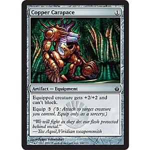 Magic: the Gathering - Copper Carapace - Mirrodin Besieged