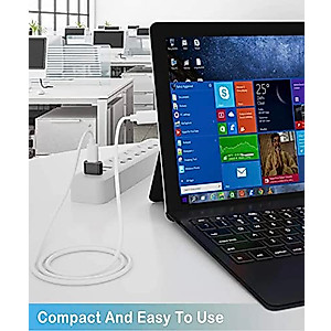 USB to USB C Adapter – 2-Pack USB to C Adapter – Female to Male Power Adapter – USB C Adapter for Charging and Data Transfer – Compact USB Converter Compatible with iPhone, Samsung, AirPods