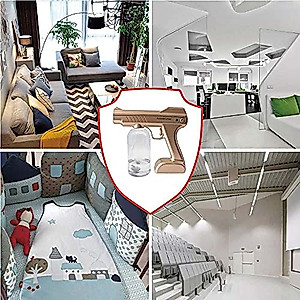 Lucasss Steam Gun, Handheld Rechargeable Nano Atomizer 27oz Large Capacity ULV Electric Sprayer Nozzle Adjustable Fogger for Home, Office, School or Garden