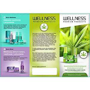 BEAUTY MADE EASY Wellness Premium Products Organic Hemp Shampoo, 500ML (16.9 oz),WPPS