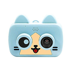 LKYBOA Cartoon Children Camera, Camera Digital for Girls and for Outdoor Toy Children's Gift Size 8.2X5.8X3.1 Cm (Color : A)