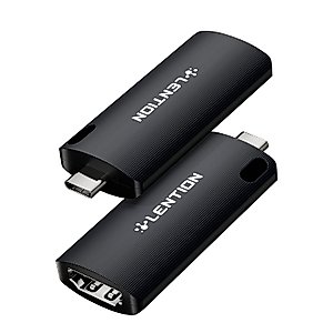 LENTION 4K HDMI to USB C Video Capture Card for Gaming/Live Streaming/Video Conference, Supports PS4/OBS/PC/Windows/DSLR/PS5/YouTube (VC20)