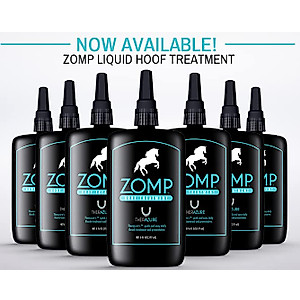 Therazure Zomp Liquid Hoof Thrush and White Line Treatment for Horses: Effective for Thrush Relief and Prevention on All Hooved Animals