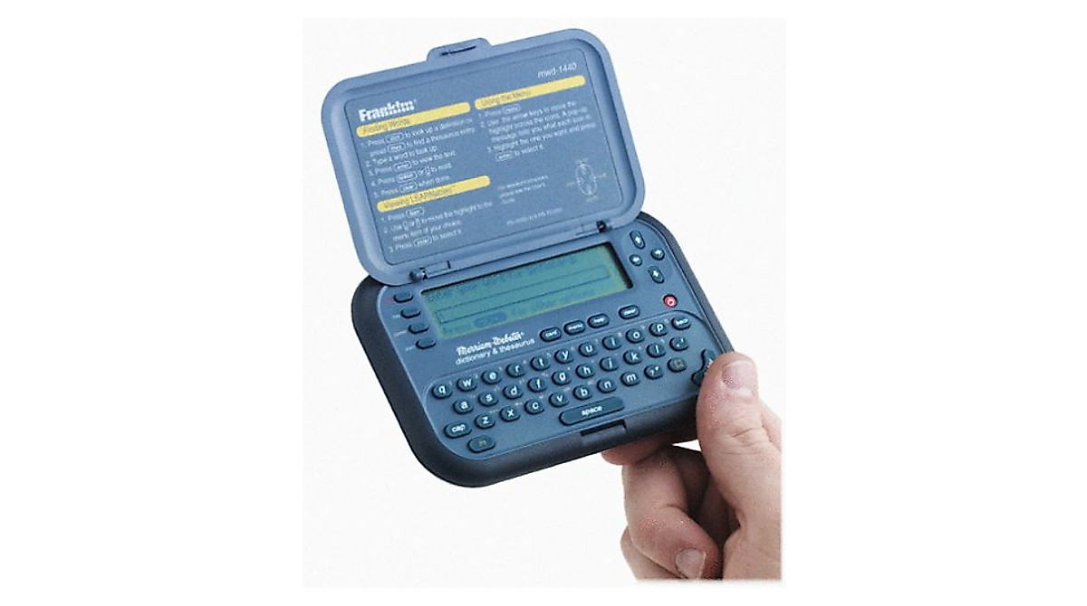 Franklin MWD-1440 Dictionary & Thesaurus with Bookman II