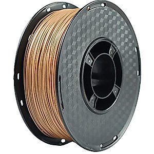 RANKI Wood PLA Filament 1.75mm 3D Printer Filament, Real Wood Filament, 1kg Spool (Wood)
