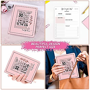 30th Birthday Decorations for Women, 30th Birthday Sash, Rhinestone Headband / Tiara, Candles, Cake Toppers and Daily Planner, Dirty 30 Birthday Decorations and 30th Birthday Gifts for Her