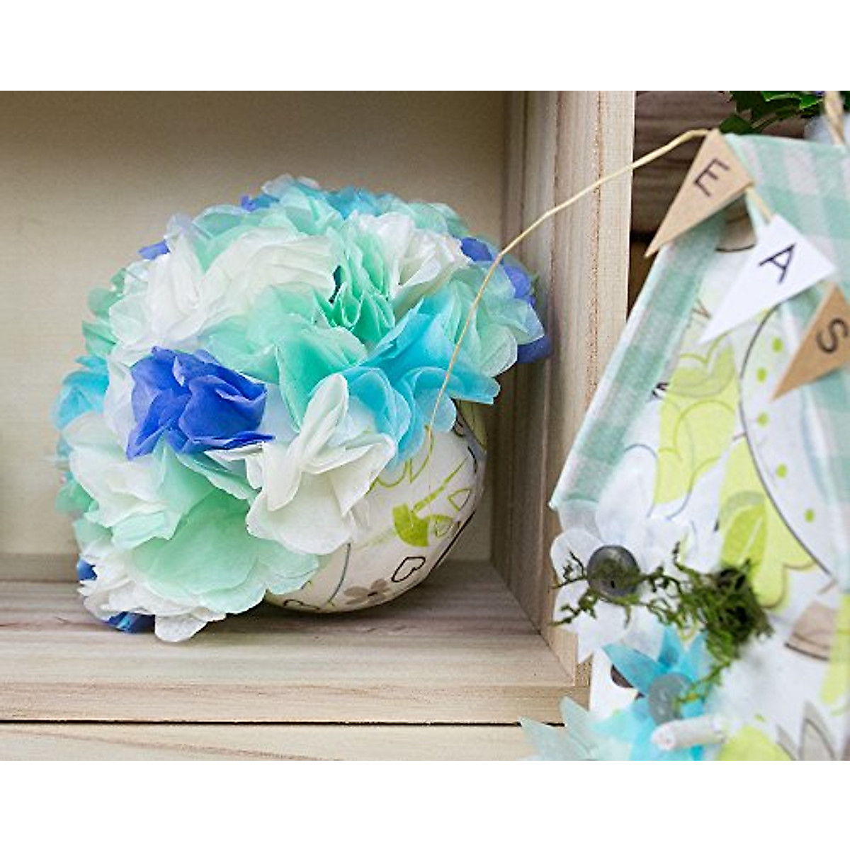 Unique Industries, Baby Blue, Tissue Gift Wraps-20" x 26", 10 Pcs, 10ct