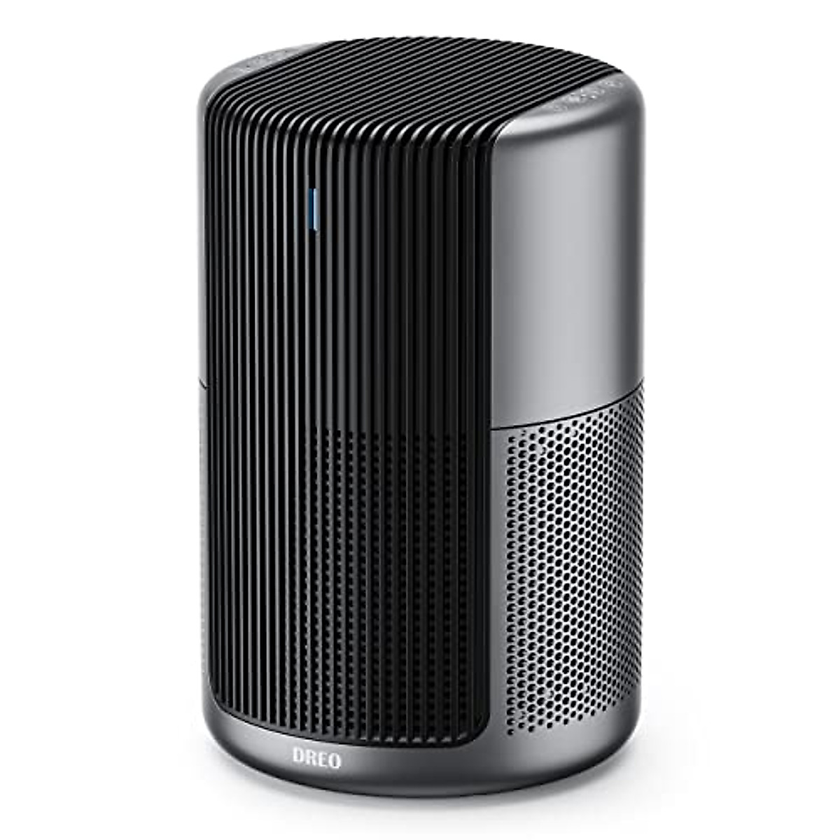 Dreo Air Purifiers Macro Pro, True HEPA Filter, Up to 1358ft² Coverage, 20dB Low Noise, PM2.5 Sensor, 6 Modes, 360 Filtration Cleaner Remove 99.985% Dust Smoke Pollen, Black