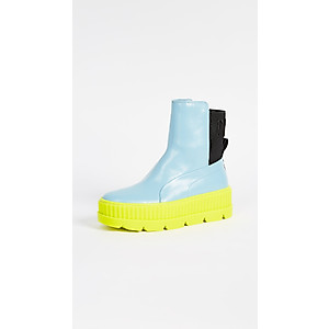 PUMA Womens Chelsea Combat Casual Boots Ankle - Blue - Size 5.5 B