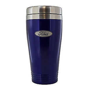 Au-TOMOTIVE GOLD Travel Mug for Ford F-150 (Blue)