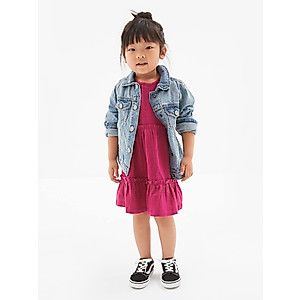 GAP baby-girls Denim Jacket LIGHT WASH 0-3M