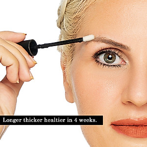 Premium Eyelash Growth Serum and Eyebrow Enhancer by Egeria, Lash boost Serum for Longer, Fuller Thicker Lashes & Brows (1 PCS)