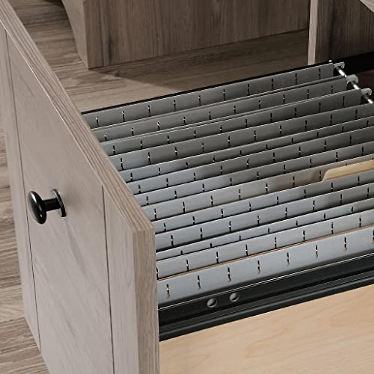 Sauder Miscellaneous Home Office Desk, Laurel Oak Finish