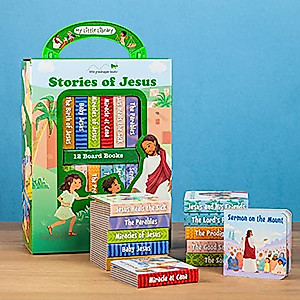 My Little Library: Stories of Jesus (12 Board Books)